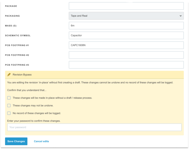 Create Custom Part Parameters - Aligni