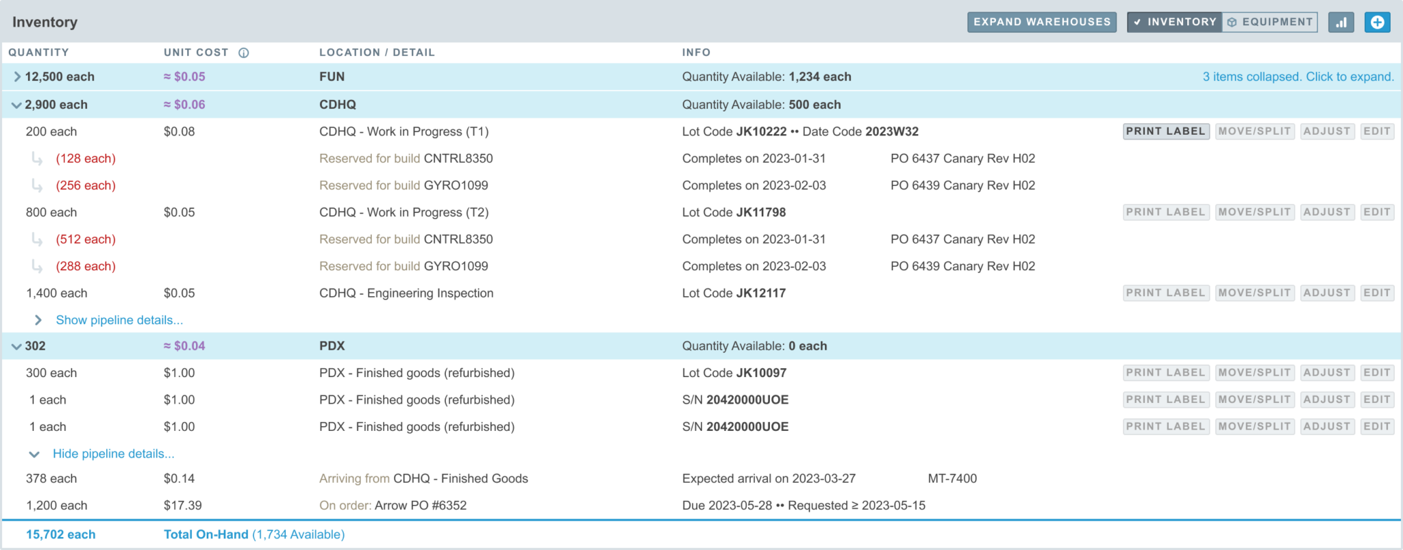 Manual Adjustments - Aligni